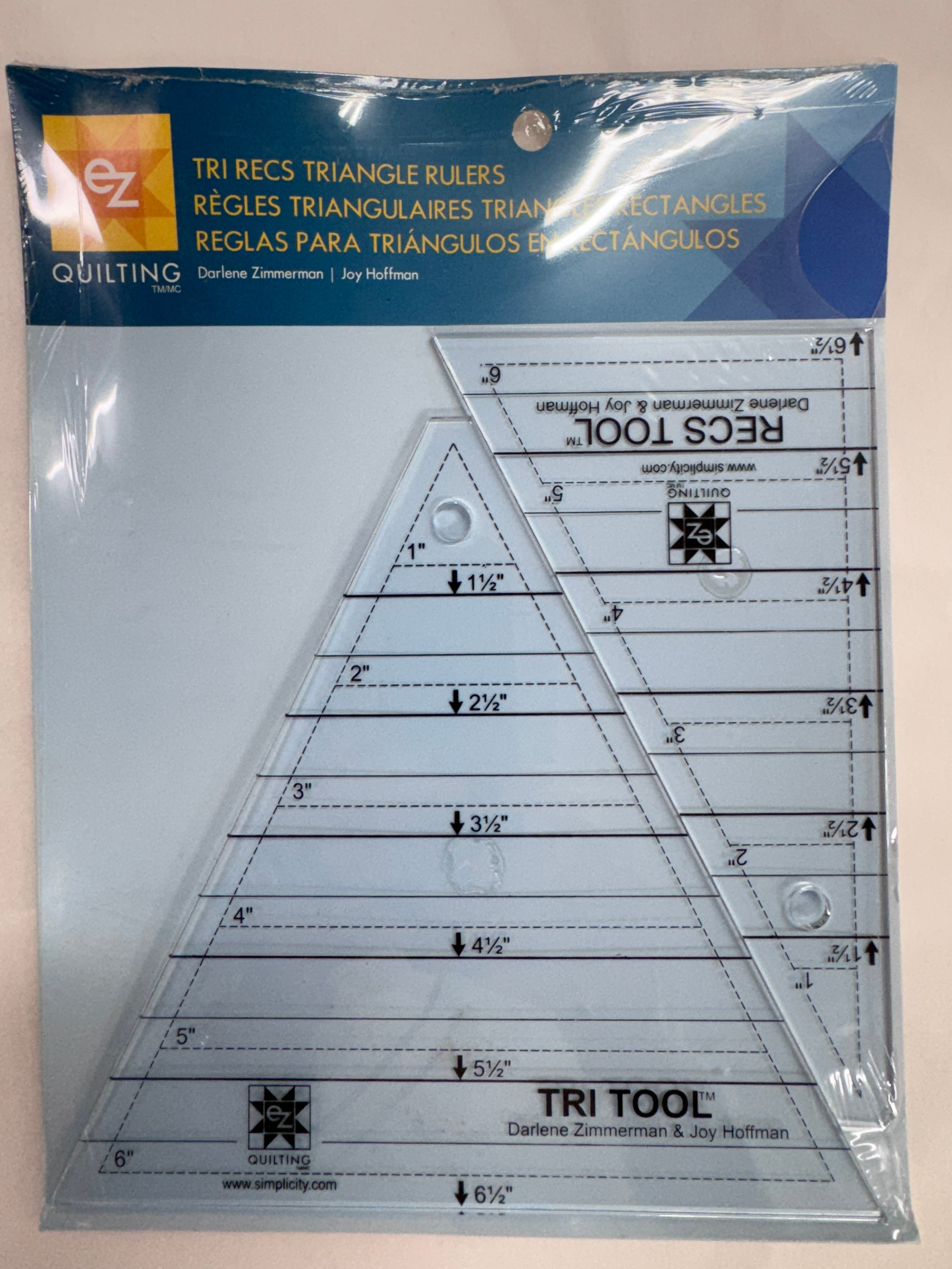 Tri Rex Ruler set | Michelles Patchwork